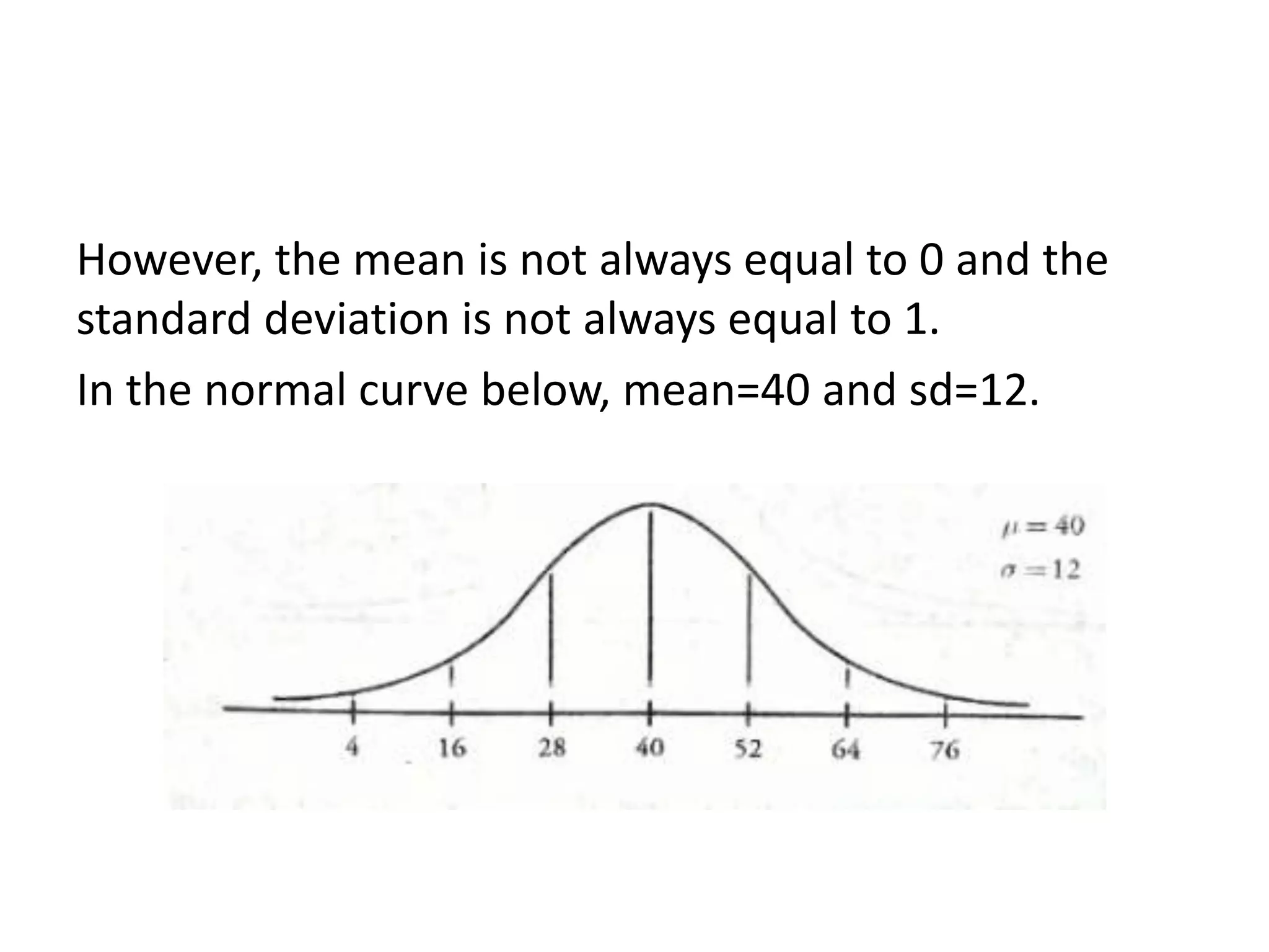 1.2 the normal curve | PPTX | Geography | Science