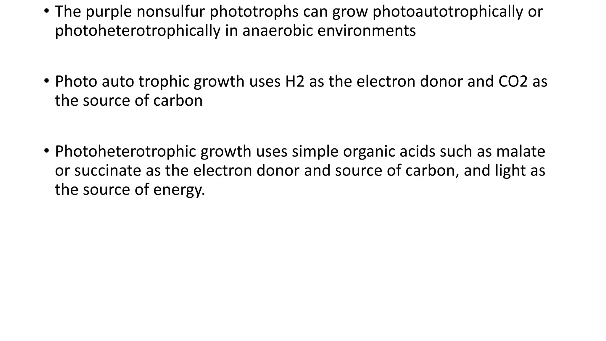 photosynthetic microorganisms (microbial metabolism) | PPTX
