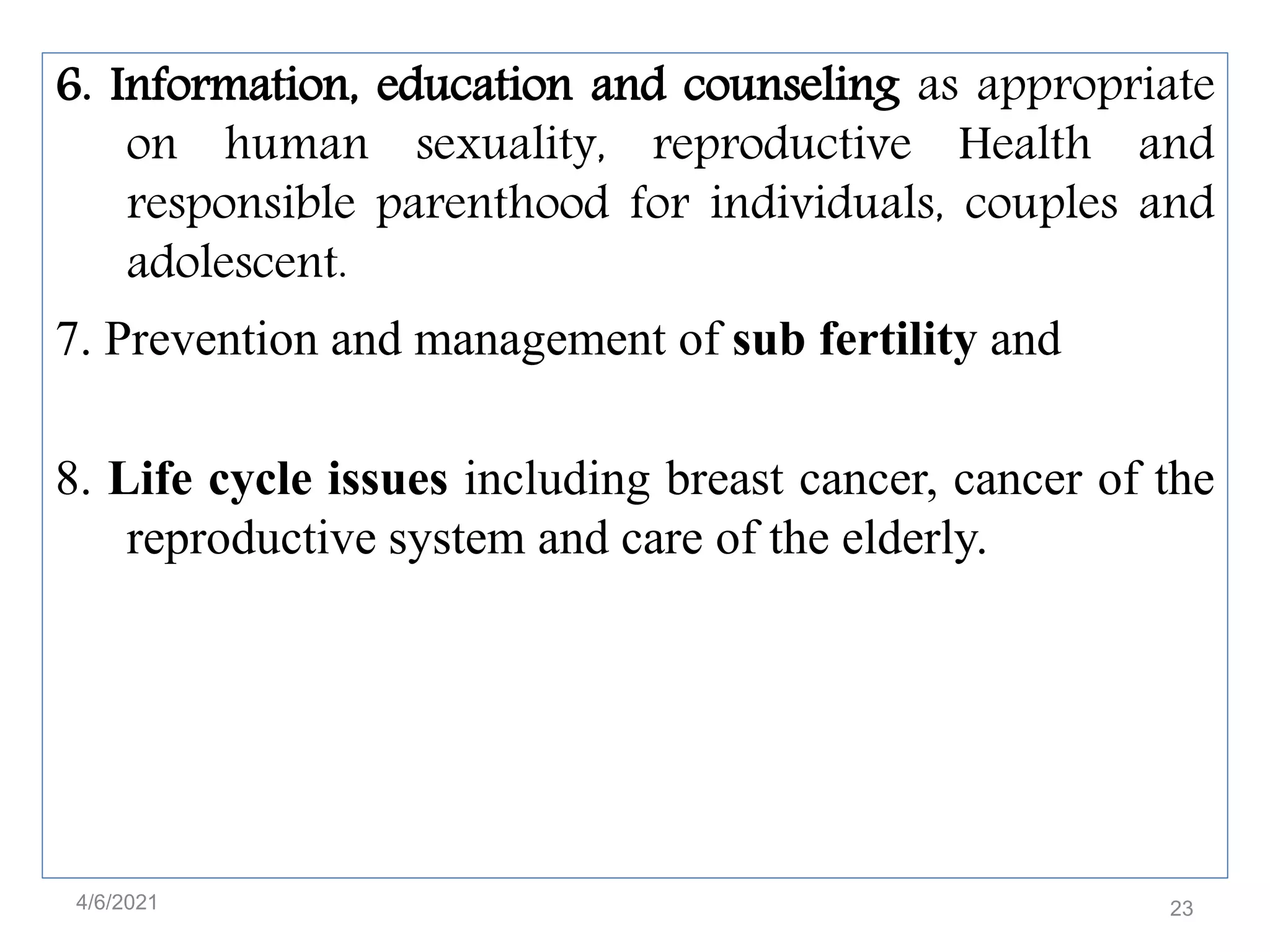 1.Reproductive health | PPT