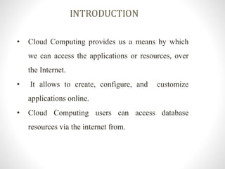 1.Introduction to cloud computing converted | PPT