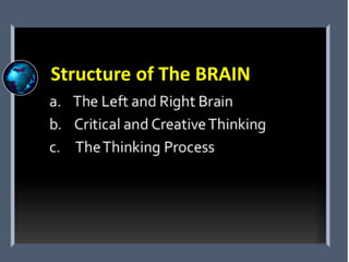 STRATEGIC THINKING Overview _Training "STRATEGIC THINKING" | PPT