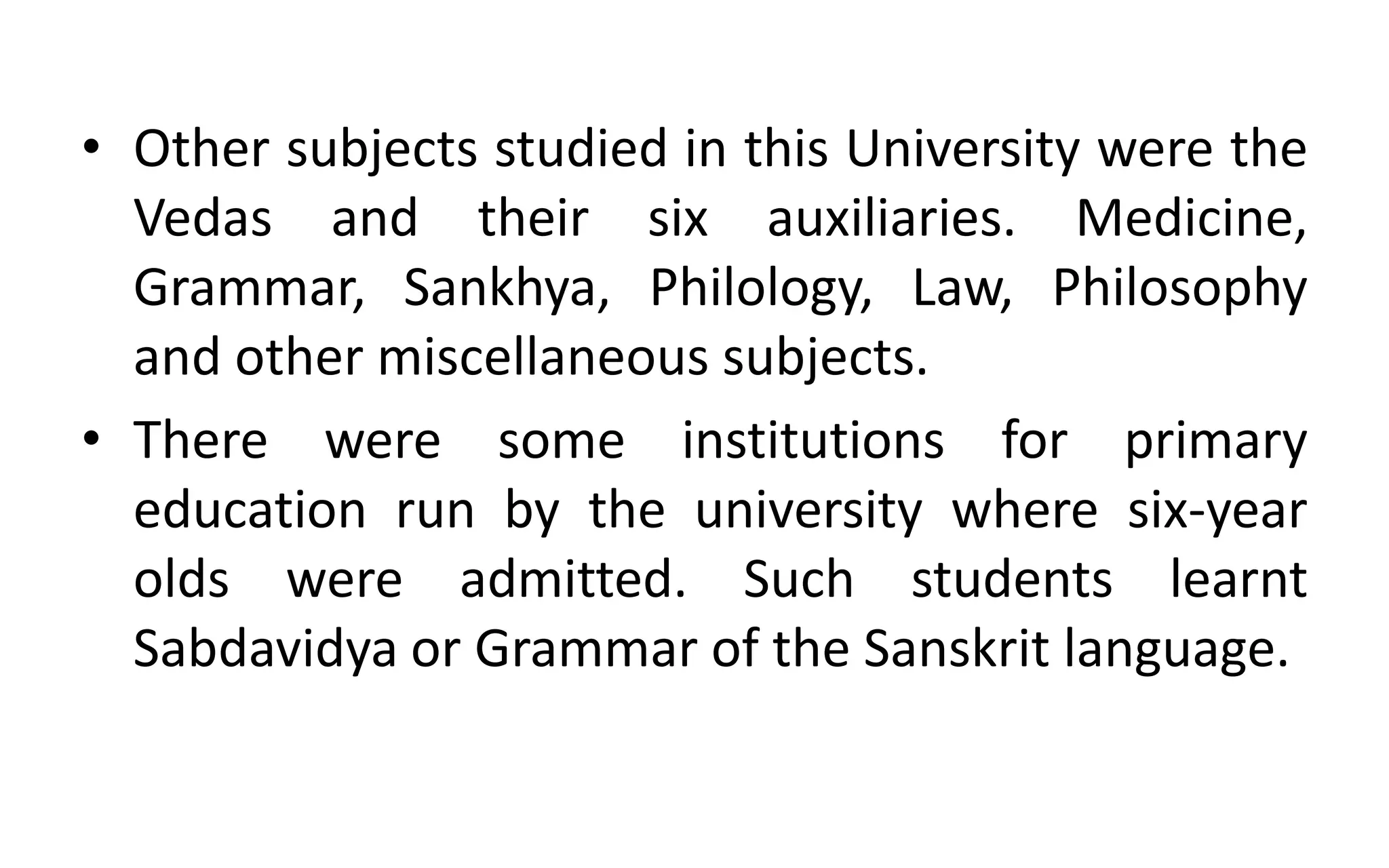 Ancient Educational Institutions: Takshashila, Nalanda and Valabhi | PPTX