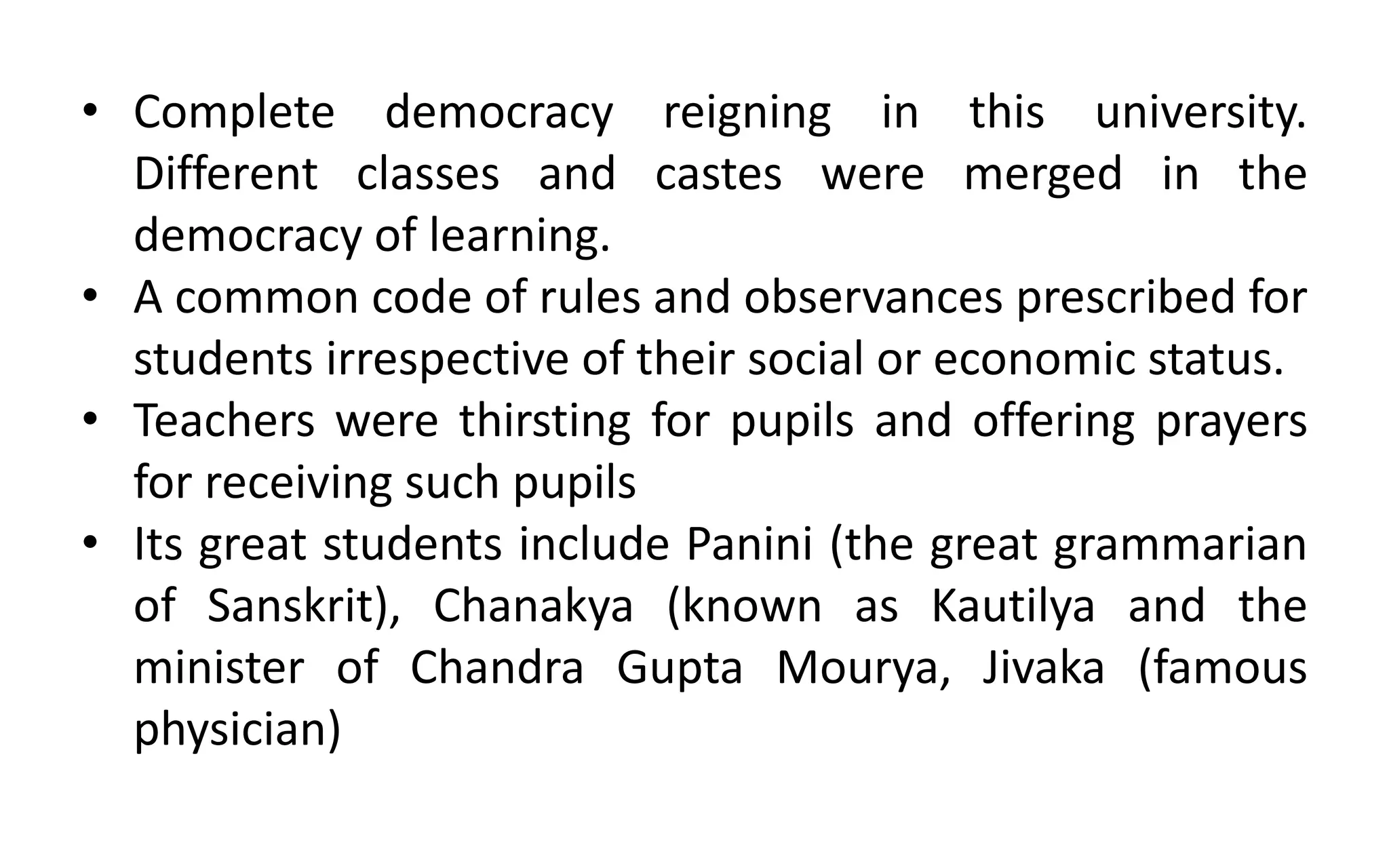 Ancient Educational Institutions: Takshashila, Nalanda and Valabhi | PPTX