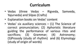 Ancient Educational Institutions: Takshashila, Nalanda and Valabhi | PPTX