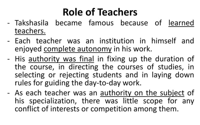 Ancient Educational Institutions: Takshashila, Nalanda and Valabhi | PPTX