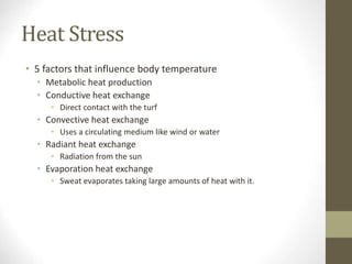 Environmental factors affecting athletic performance | PPT