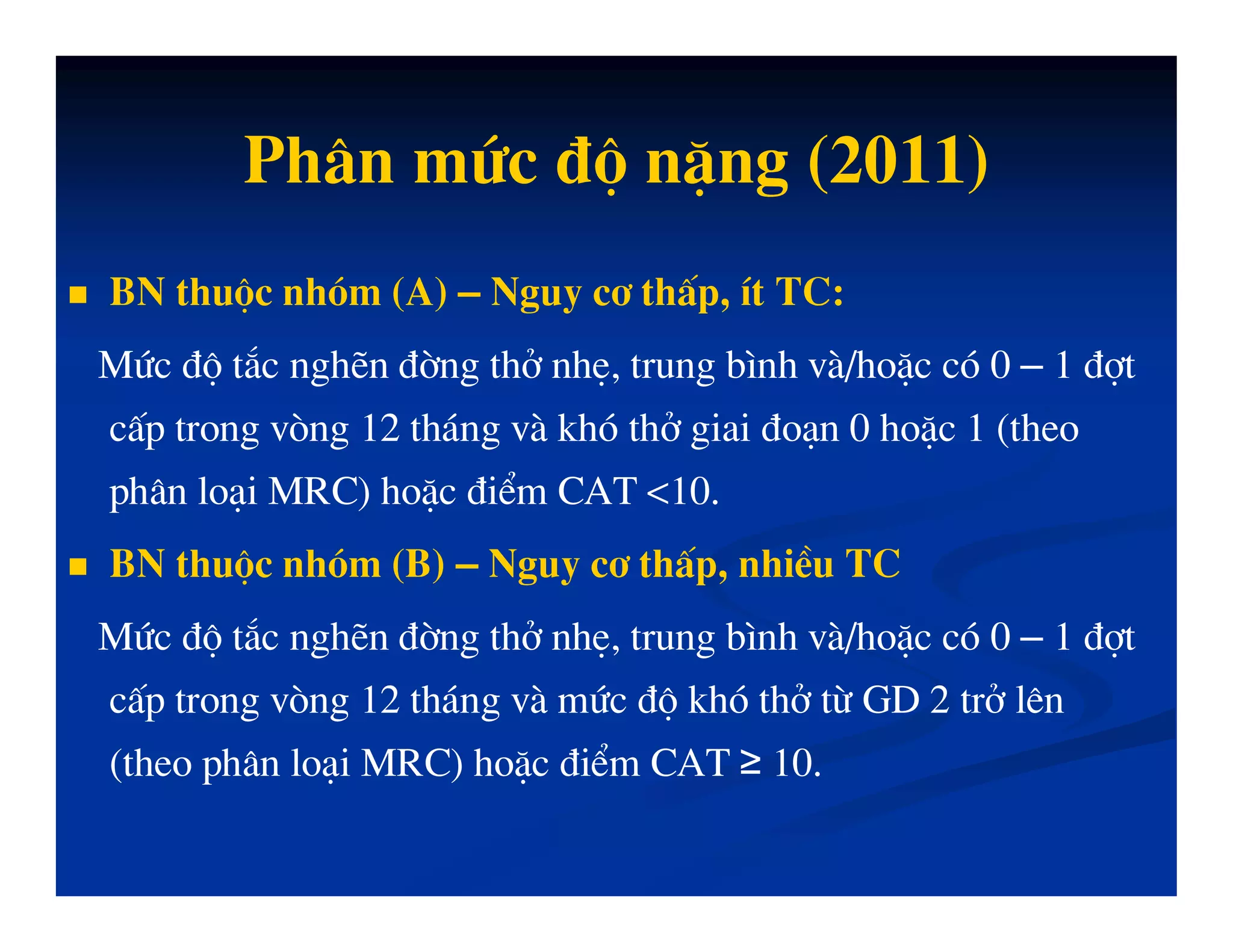 BỆNH PHỔI TẮC NGHẼN MẠN TÍNH COPD | PDF