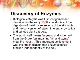 Nomenclature of enzymes | PPTX
