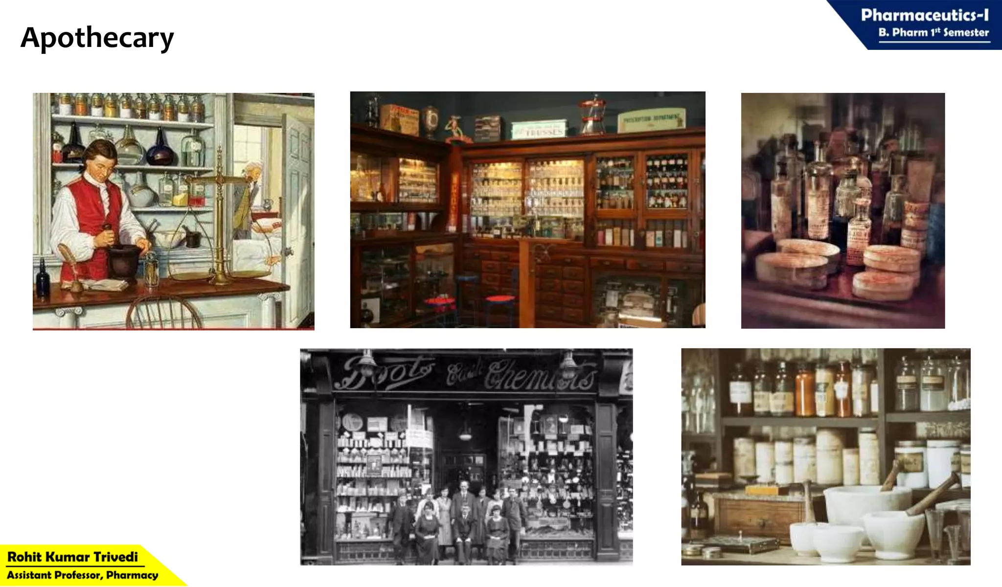 Historical background and development of profession of pharmacy | PPTX