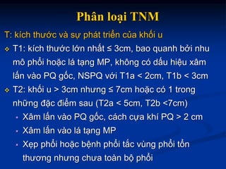 CHẨN ĐOÁN VÀ ĐIỀU TRỊ UNG THƯ PHỔI | PDF