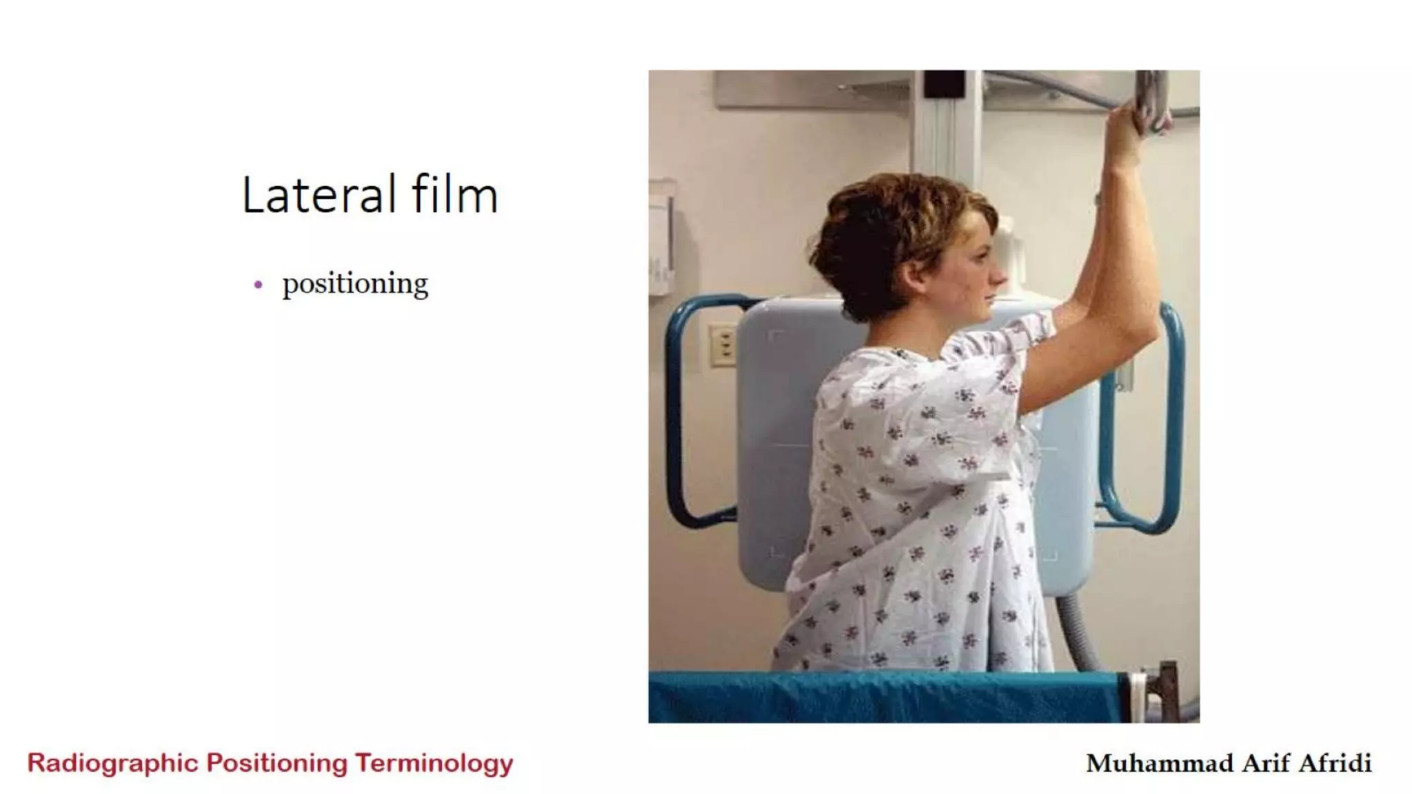 Radiographic positioning terminology | PDF