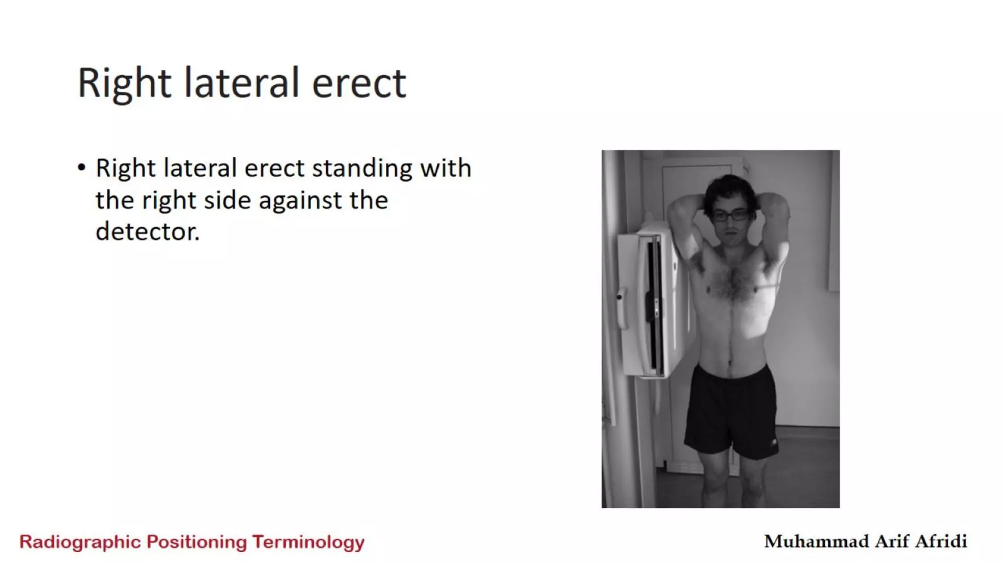 Radiographic positioning terminology | PDF