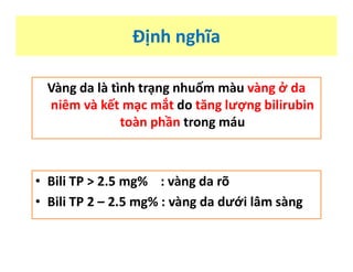 HỘI CHỨNG VÀNG DA | PDF