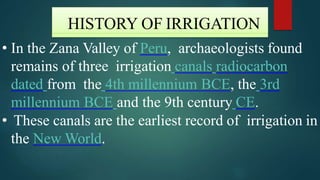 1. irrigation need and mode of irrigation | PDF