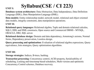 DBMS introduction | PPT