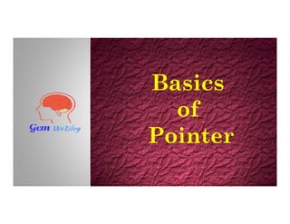 1. Pointer Basic | PPT