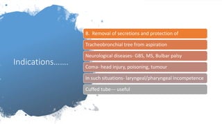 1. tracheostomy, Cricothyrotomy, PDT | PPTX