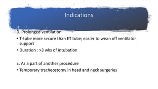 1. tracheostomy, Cricothyrotomy, PDT | PPTX