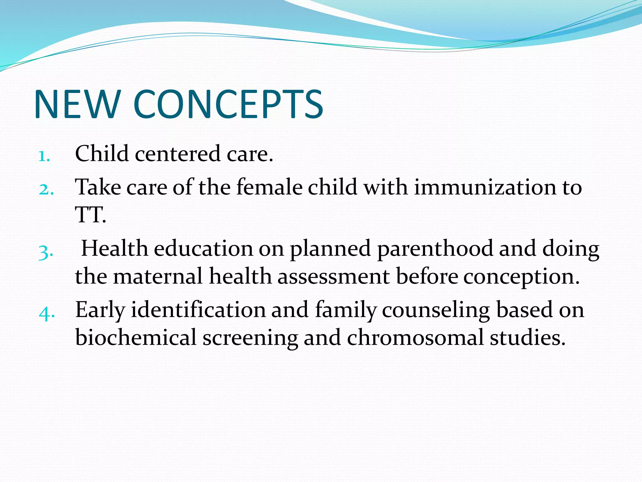 1.modern concepts of child care | PPTX