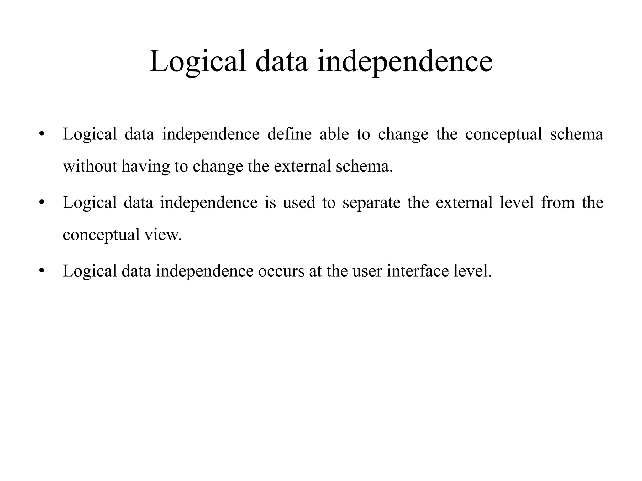 1.4 data independence | PPTX