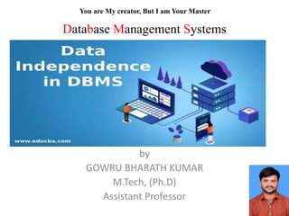 1.4 data independence | PPTX