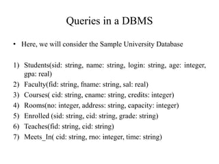 DBMS languages/ Types of SQL Commands | PPTX
