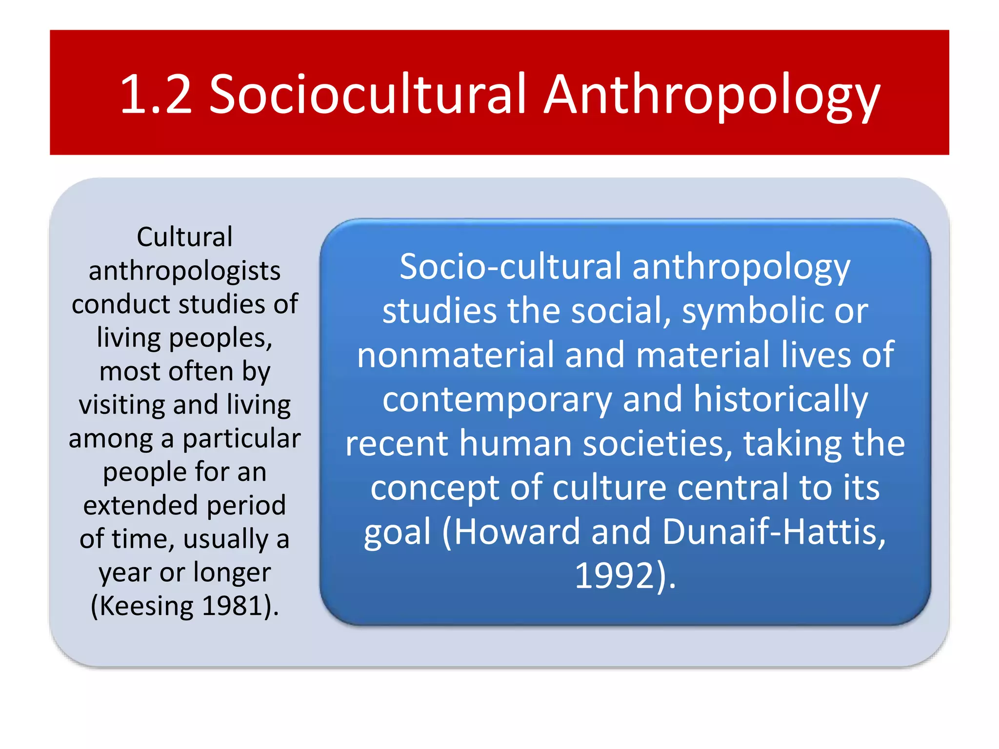 An Introduction to Anthropology | PPTX