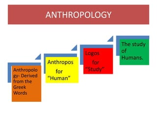 An Introduction to Anthropology | PPTX