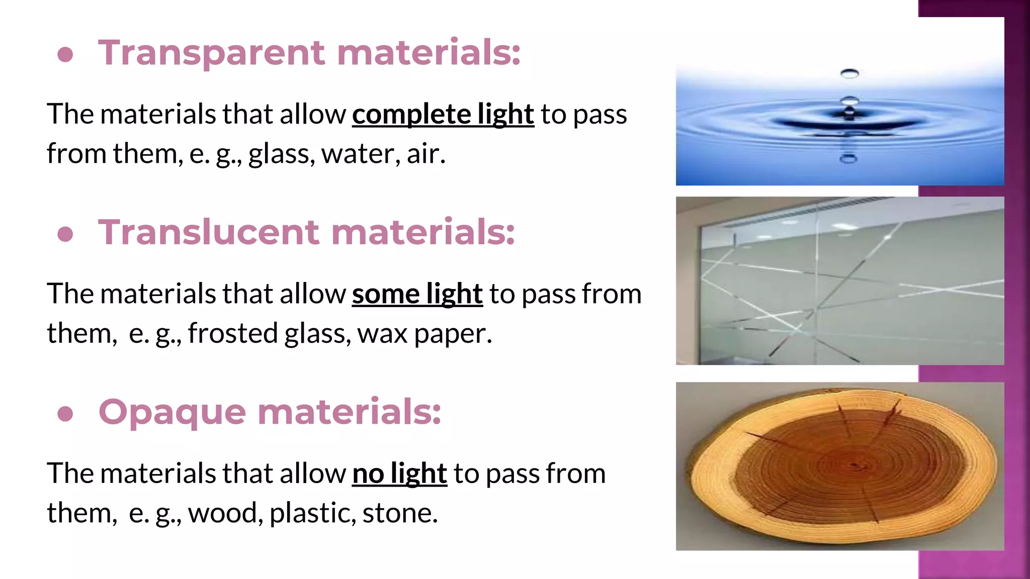 1.properties of light and it's interaction with matter | PPTX
