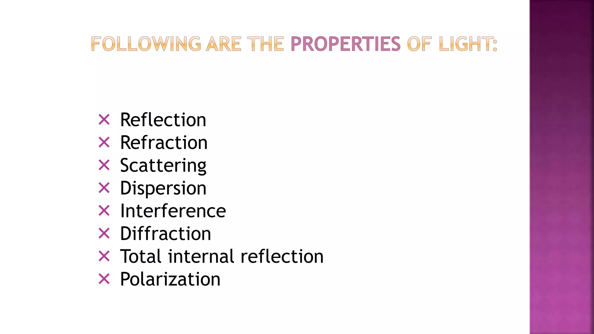1.properties of light and it's interaction with matter | PPTX ...