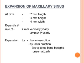 POST NATAL GROWTH AND DEVELOPMENT OF MAXILLA AND MANDIBLE | PPTX