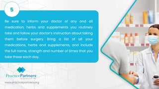 A patient’s guide to preparing for your surgery or procedure | PPT