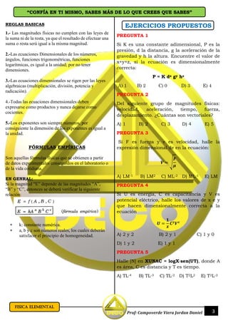 1. analisis dimensional | PDF