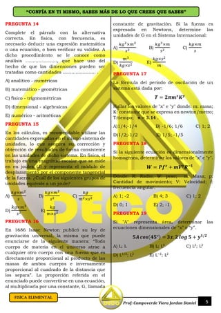 1. analisis dimensional | PDF