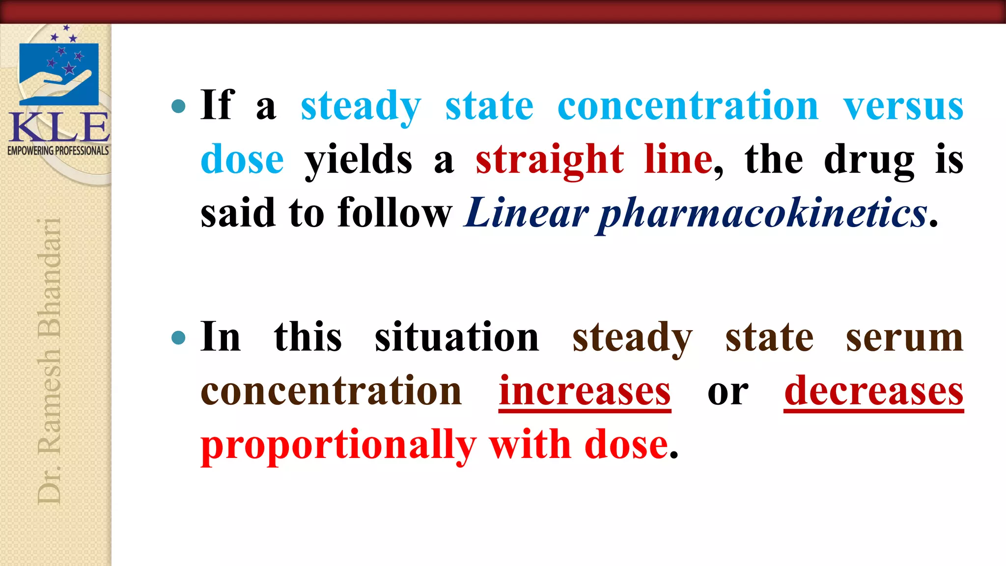 Introduction to clinical pharmacokinetics | PDF