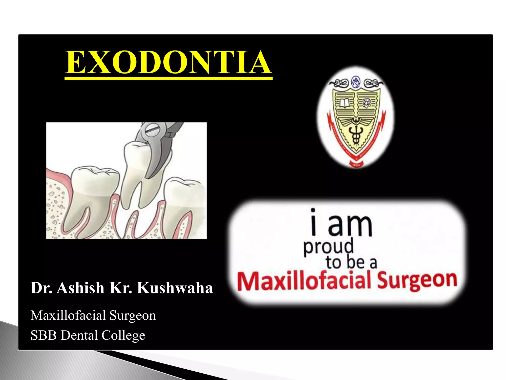 Exodontia | PPTX