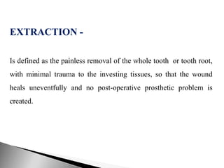 Exodontia | PPT