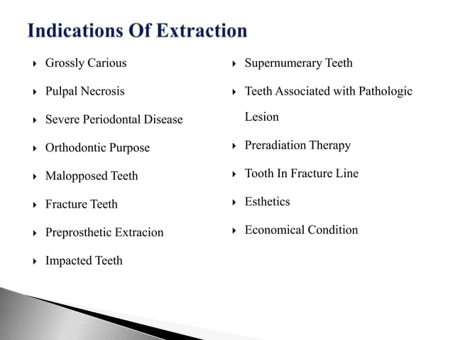 Exodontia | PPT