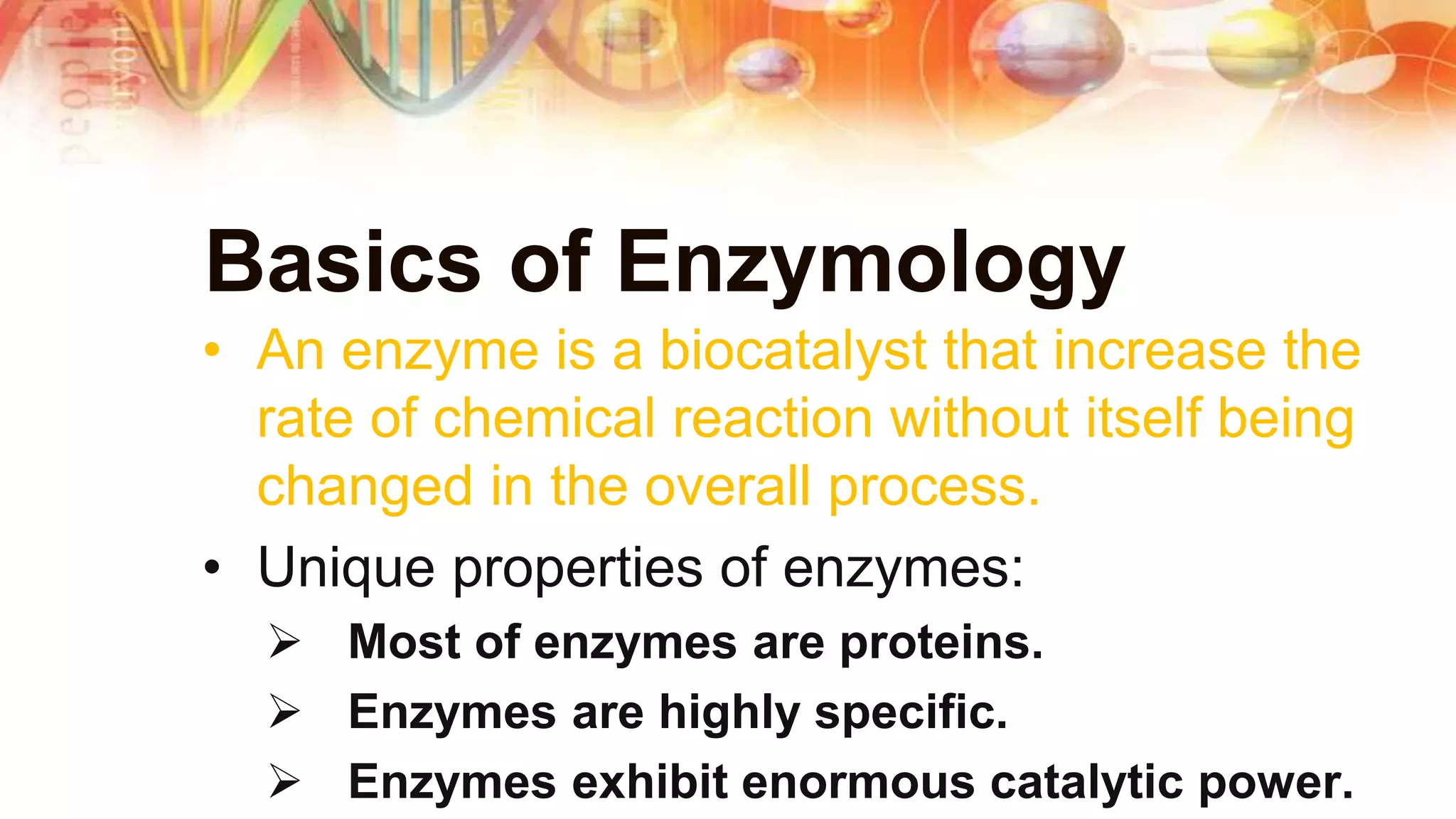 Nomenclature of enzymes | PPTX