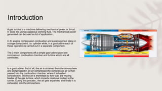 Classification of gas turbines and field of application | PPTX
