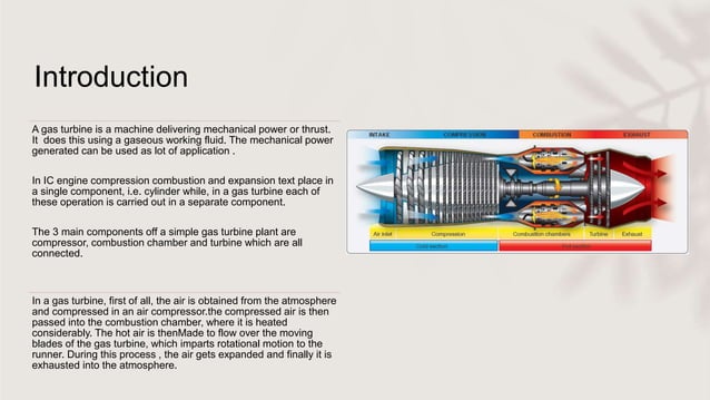 Classification of gas turbines and field of application | PPTX