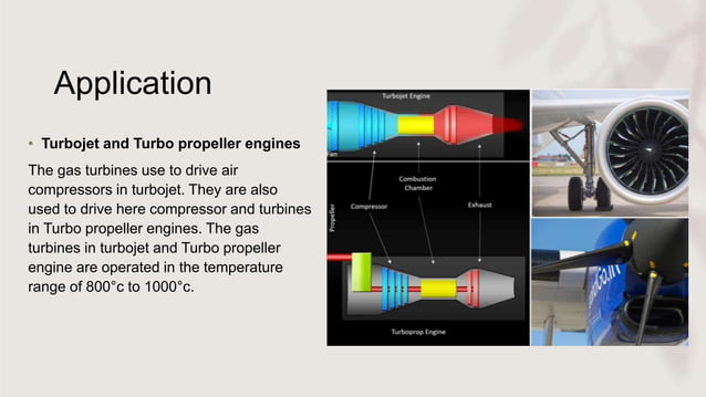Classification of gas turbines and field of application | PPTX