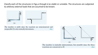 1.1 static and kinematic indeterminacy | PDF