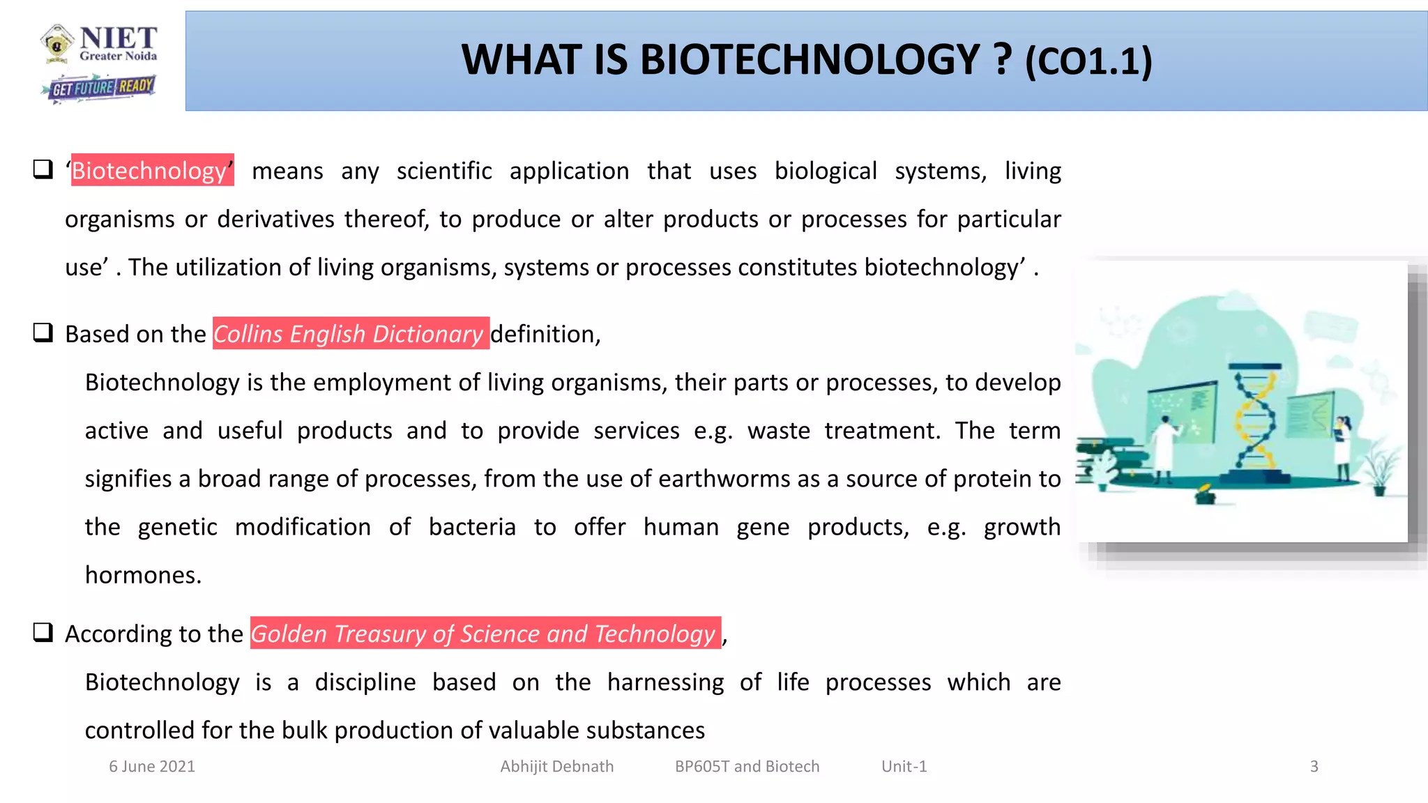 Introduction to Pharmaceutical Biotechnology | PPTX