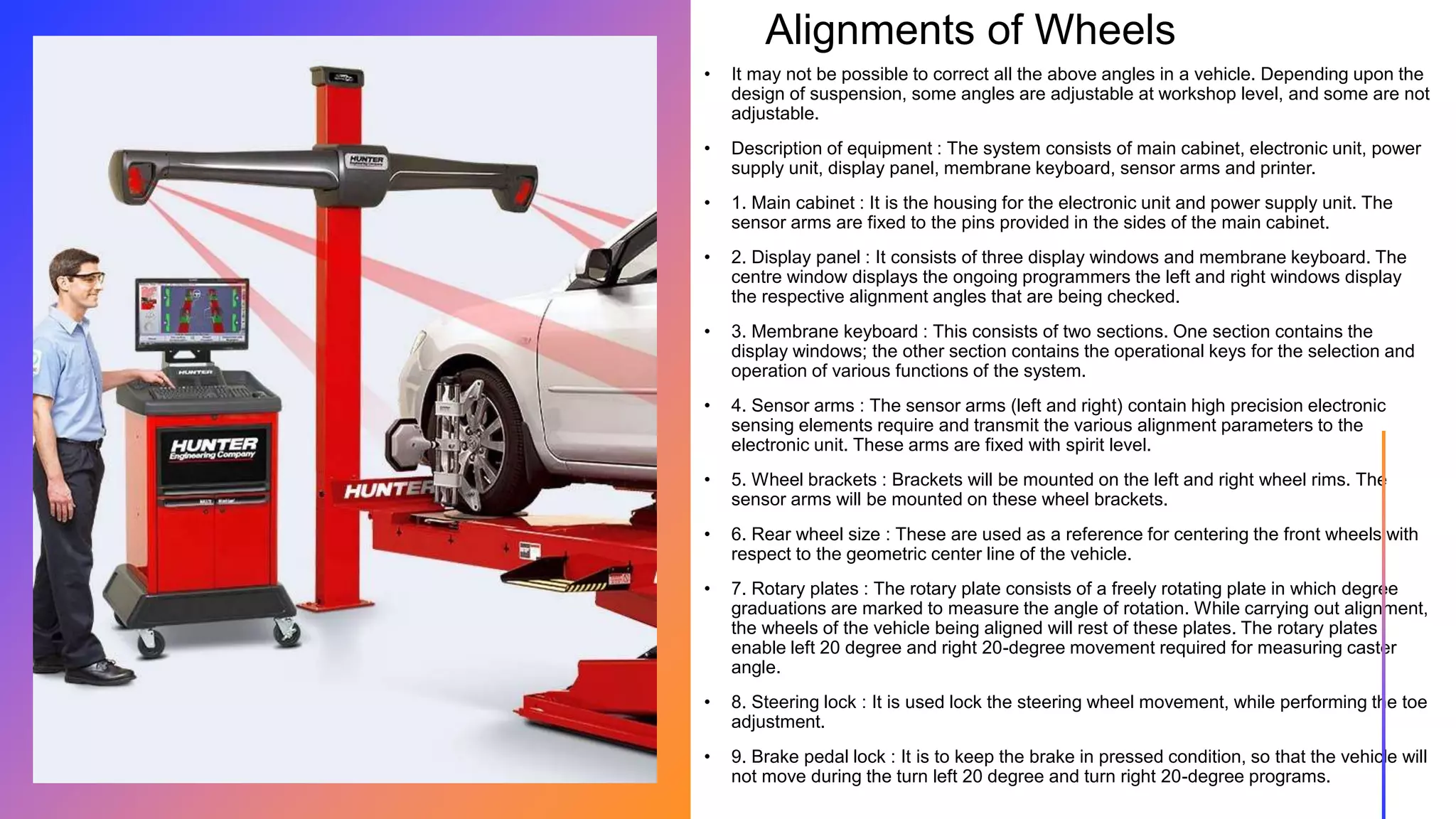 Machine tools and tools used in automobile repairing workshop. | PPTX