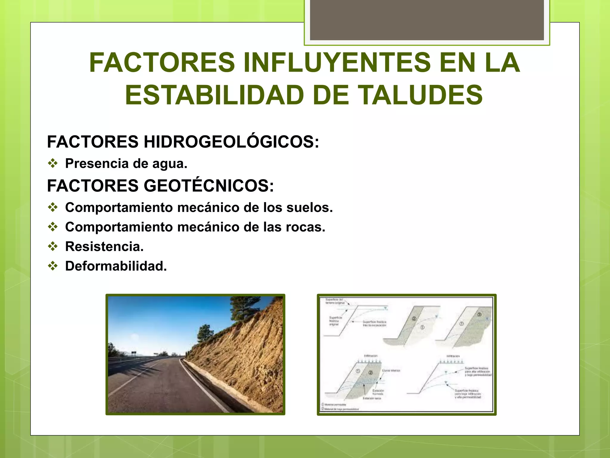 ESTABILIDAD Y DISEÑO DE TALUDES | PDF