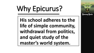 Epicurus an Introduction | PPTX | Christianity | Religion & Spirituality