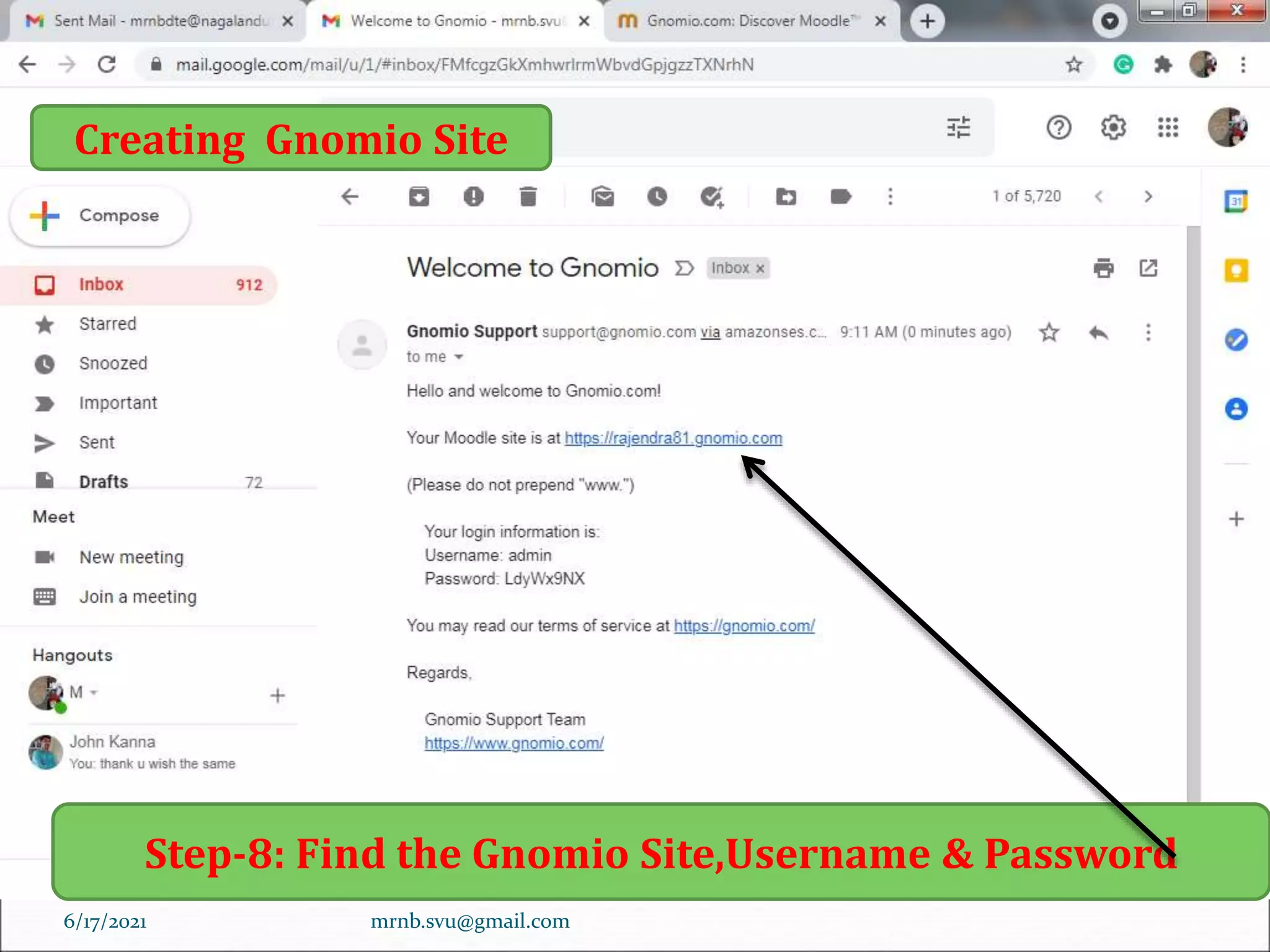 1.lms gnomio-site creation | PPT