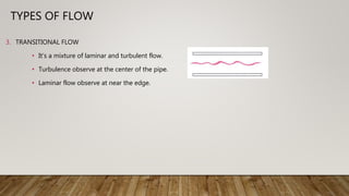 FLOW OF FLUID | PPTX