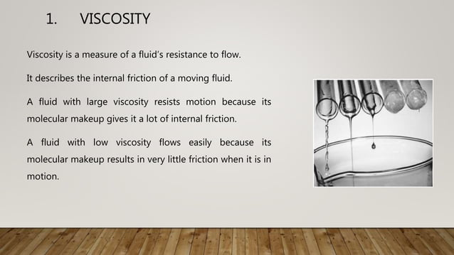 FLOW OF FLUID | PPTX | Chemistry | Science